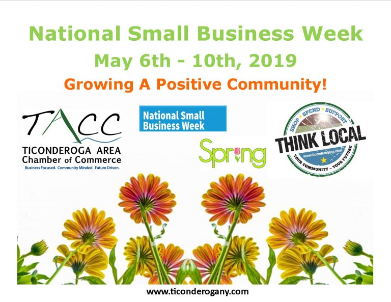 Ticonderoga Area Chamber of Commerce | 2019 National Small Business ...